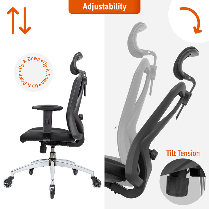Duramont Ergonomic Office Chair - Black